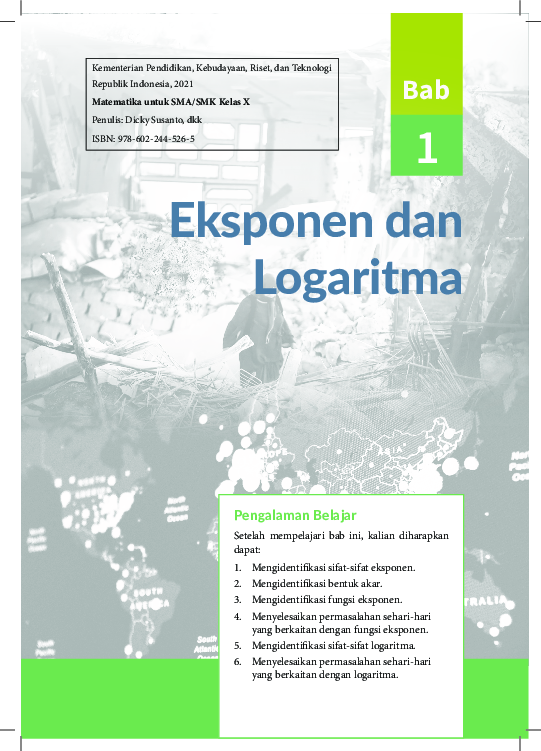 (PDF) Eksponen dan Logaritma kurikulum merdeka