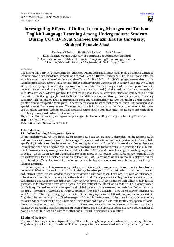 (PDF) Investigating Effects of Online Learning Management Tools on English Language Learning ...
