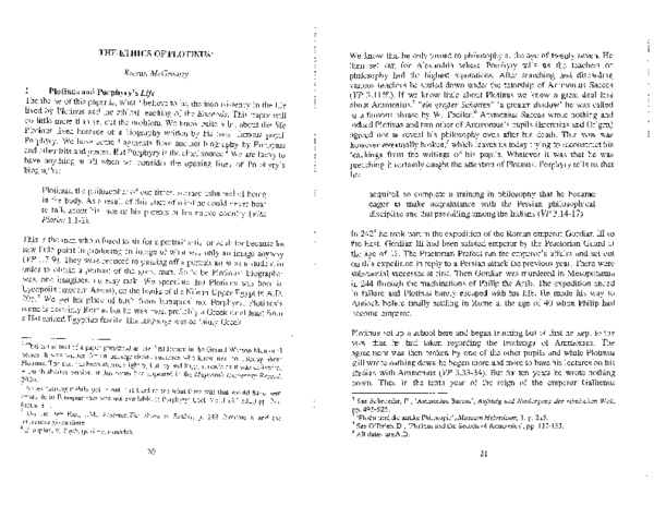 (PDF) The Ethics of Plotinus
