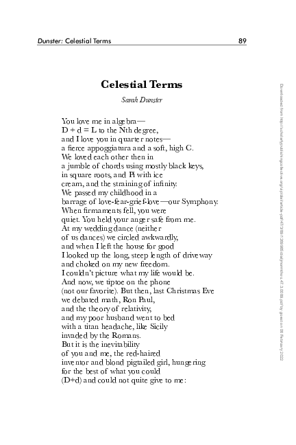 (PDF) Celestial Terms