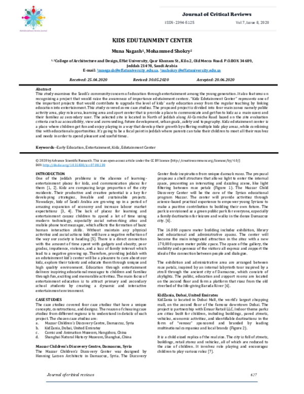 (PDF) Kids Edutainment Center