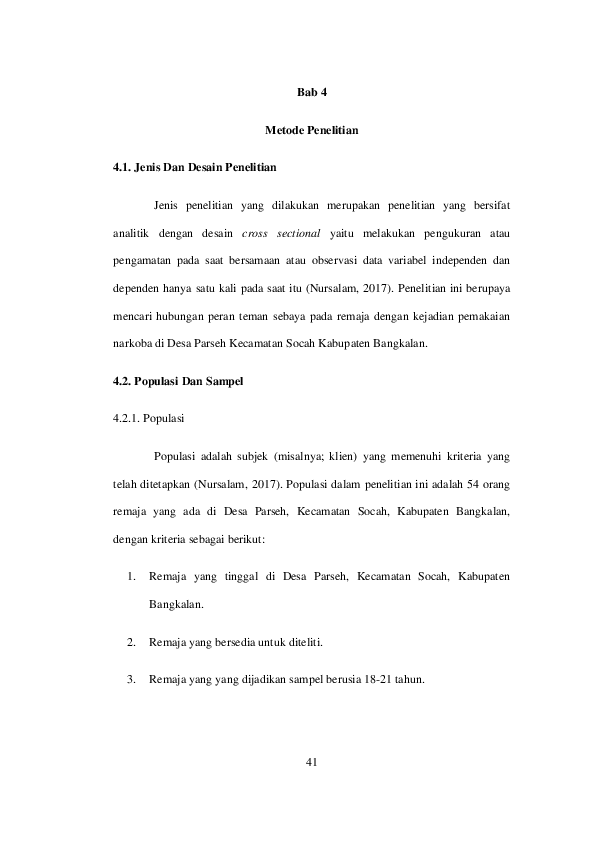 (PDF) Hubungan Peran Teman Sebaya Pada Remaja Dengan Kejadian Pemakaian Narkoba DI Desa Parseh ...