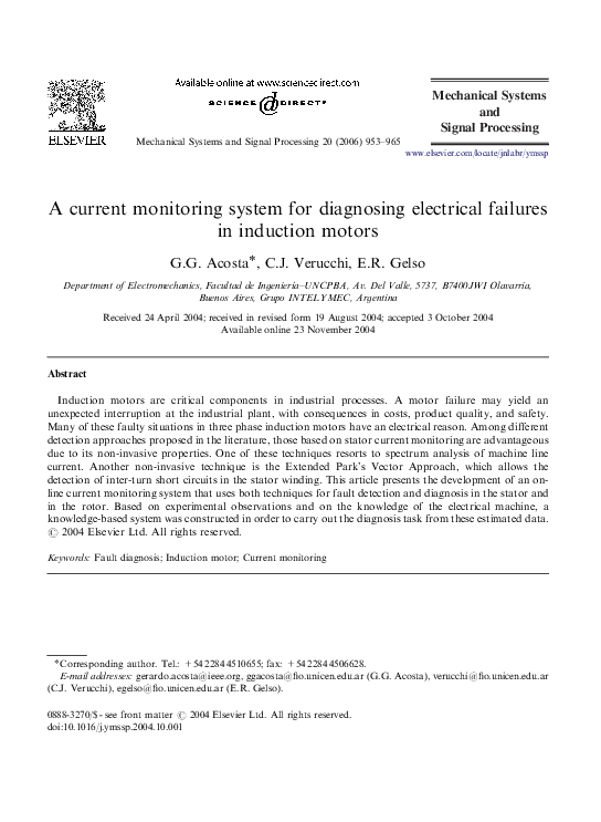 (PDF) A current monitoring system for diagnosing electrical failures in ...