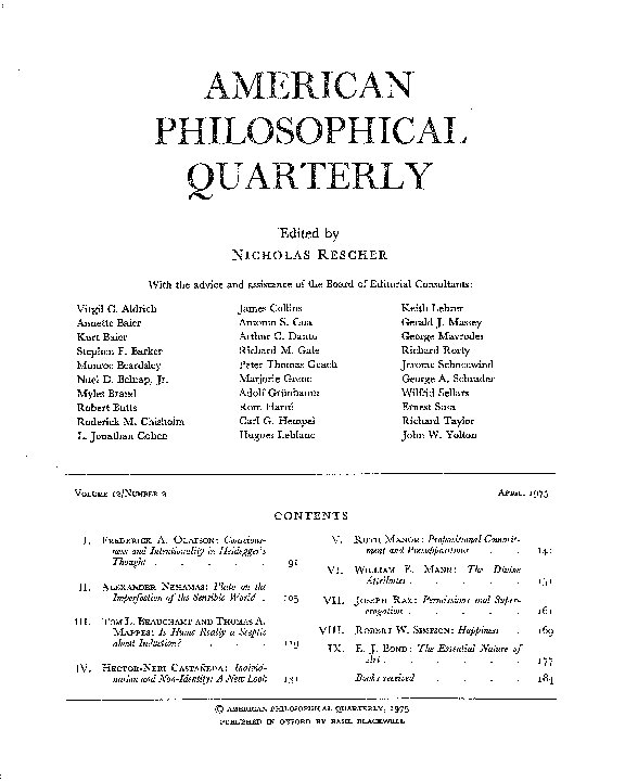 (PDF) Plato on the Imperfection of the Sensible World