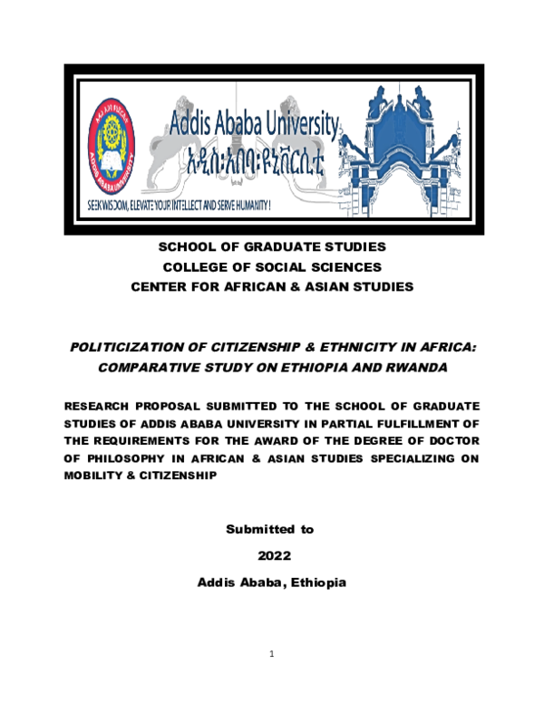 (DOC) Sample PhD Proposal