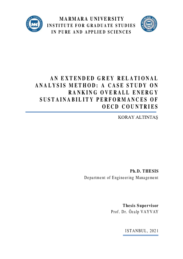 (PDF) An extended grey relational analysis method : a case study on ...
