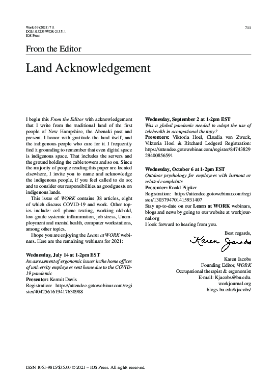 (PDF) Land Acknowledgement