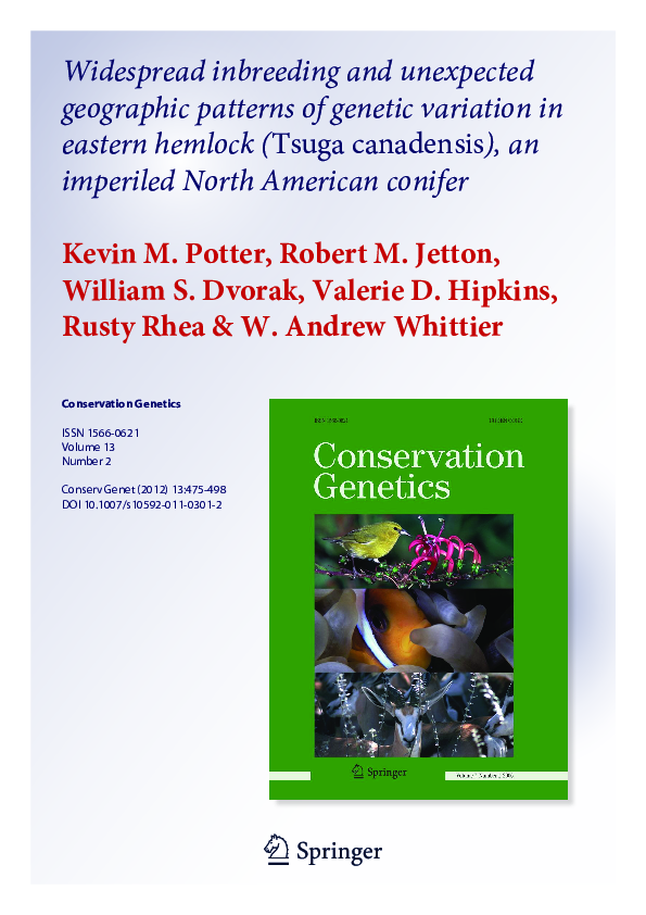 (PDF) imperiled North American conifer