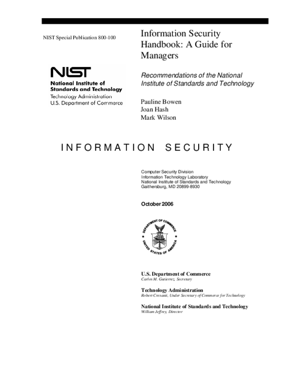 (PDF) Information security handbook