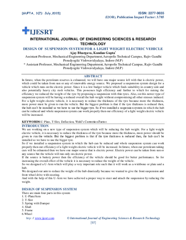 (PDF) Ijesrt International Journal of Engineering Sciences & Research ...