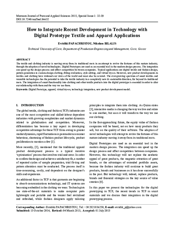 (PDF) How to integrate recent development in technology with Digital ...