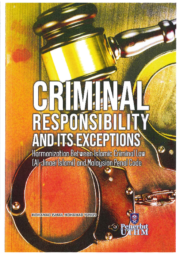 (PDF) Criminal responsibility and its exceptions: harmonization between ...