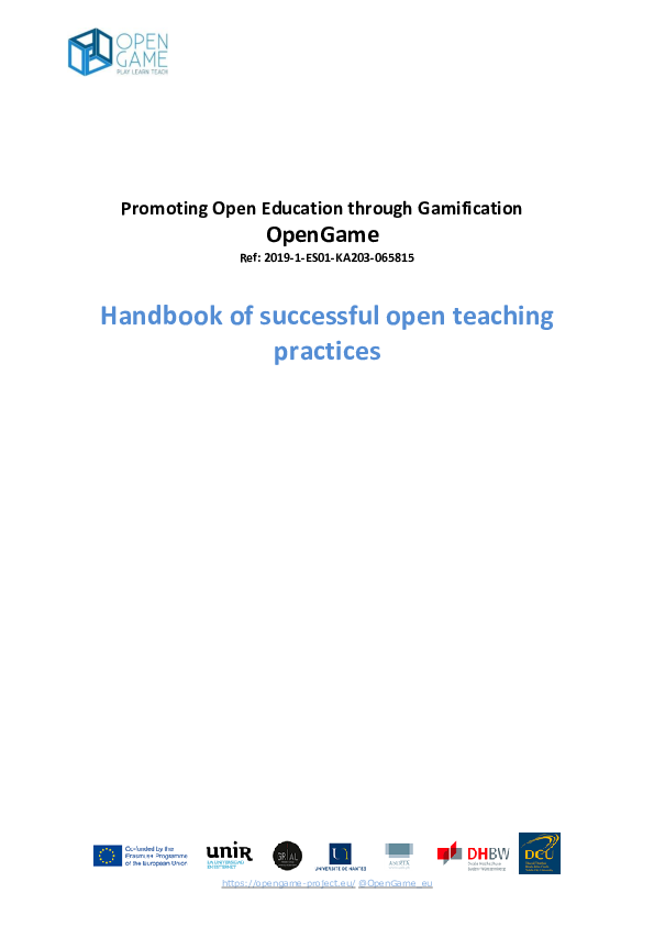 (PDF) Handbook of successful open teaching practices