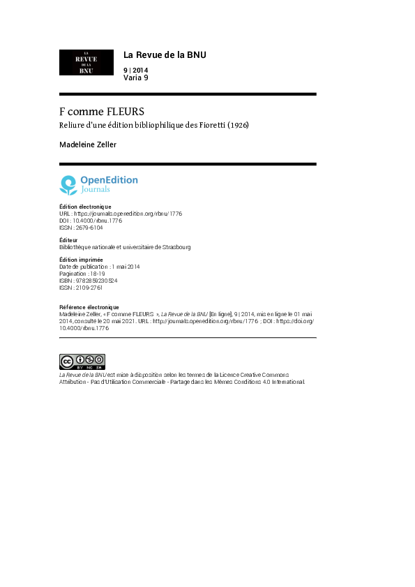 (PDF) F comme FLEURS