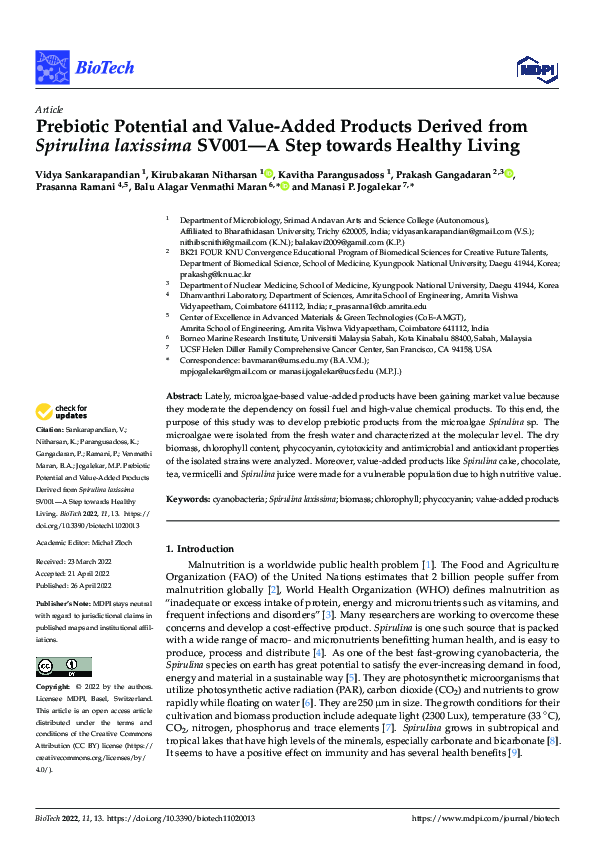 (PDF) Prebiotic Potential and Value-Added Products Derived from ...