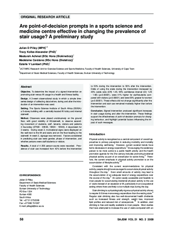 (PDF) Mirror, Mirror by the Stairs: The Impact of Mirror Exposure on ...
