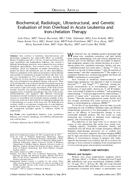(PDF) Biochemical, Radiologic, Ultrastructural, and Genetic Evaluation ...
