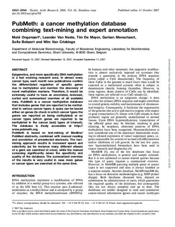 (PDF) Combining Text-Mining and | Sofie Bekaert - Academia.edu