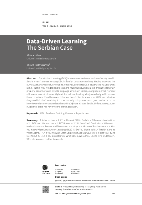 (PDF) Data-Driven Learning