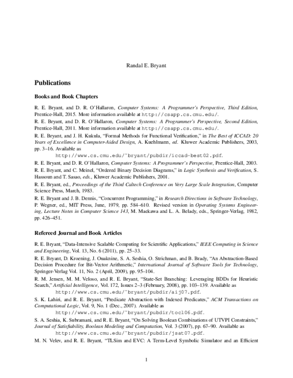 (PDF) Boolean satisfiability with transitivity constraints
