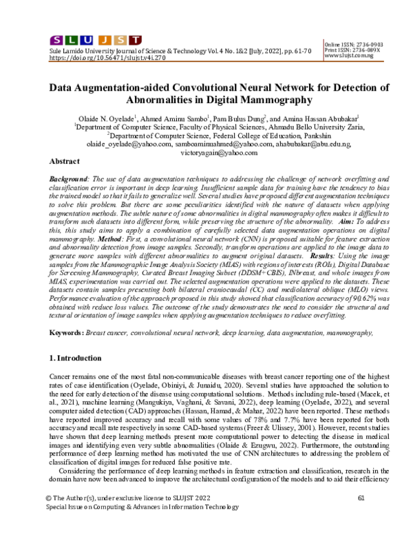 (PDF) Data Augmentation-aided Convolutional Neural Network for ...