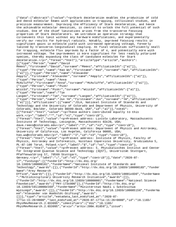 Beyond the limits of conventional Stark deceleration | Anna Mcauliffe - Academia.edu