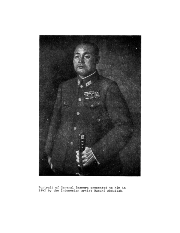 (PDF) General Imamura and the Early Period of Japanese Occupation