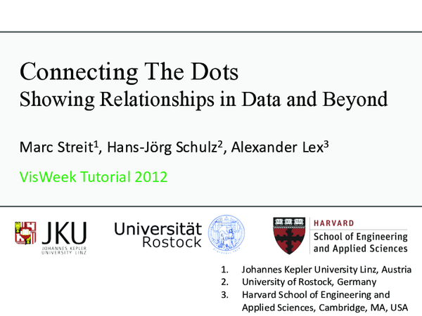 Pdf Tutorial Proposal Connecting The Dots Showing Relationships