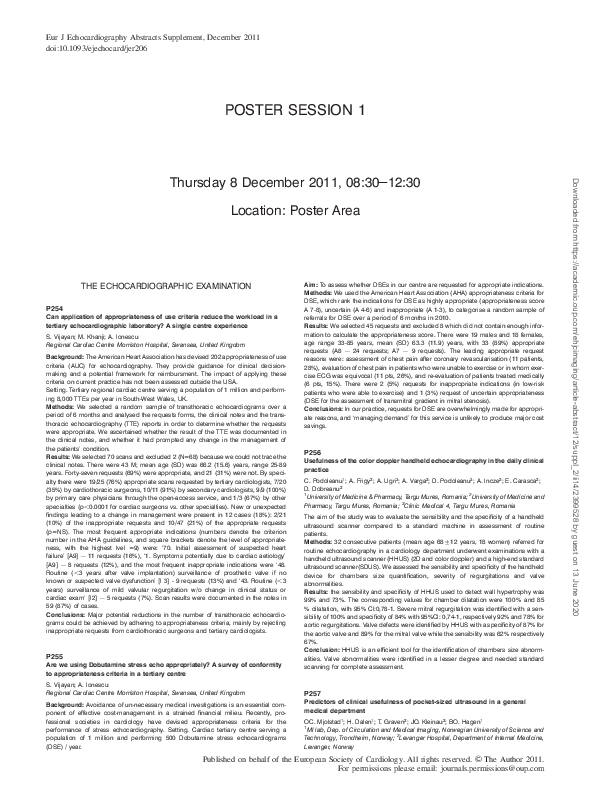 (PDF) Poster Session 1: Thursday 8 December 2011, 08:30-12:30 ...