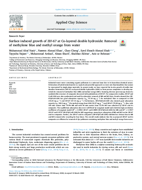 (PDF) Applied Clay Science