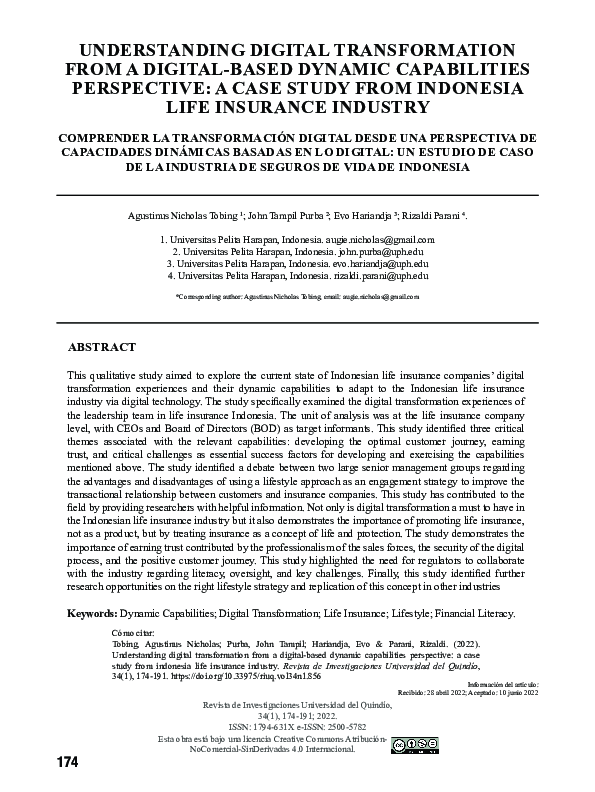 (PDF) UNDERSTANDING DIGITAL TRANSFORMATION FROM A DIGITAL-BASED DYNAMIC ...