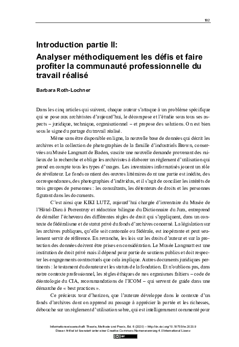 (PDF) Introduction partie II