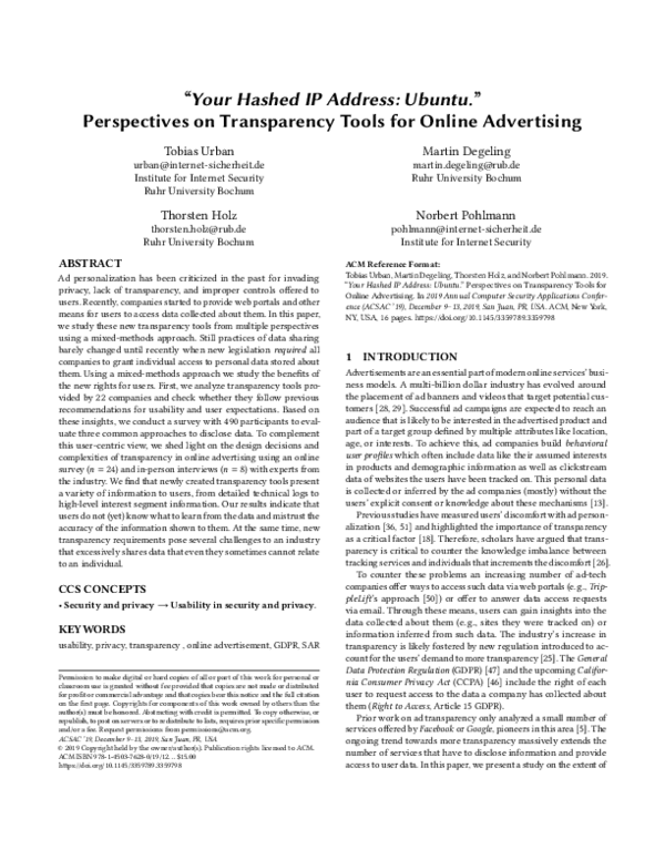 (PDF) Your hashed IP address: Ubuntu