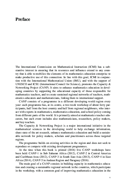 (PDF) Achievement in Mathematics: Comparative Analysis from East Africa