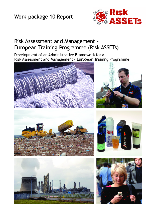 (PDF) Risk Assessment and Management—European Training Programme (Risk ...