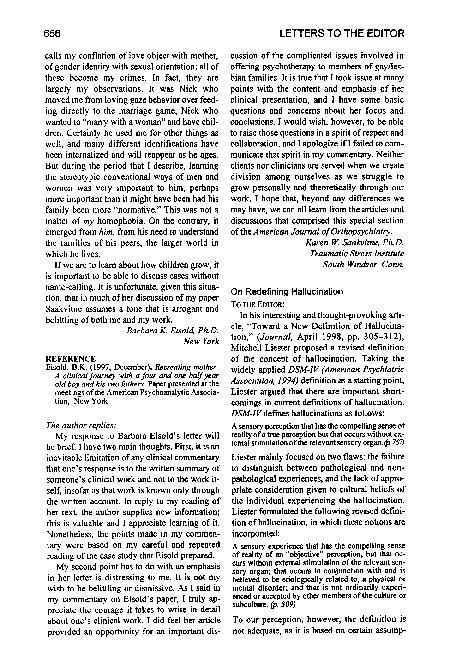 (PDF) On redefining hallucination