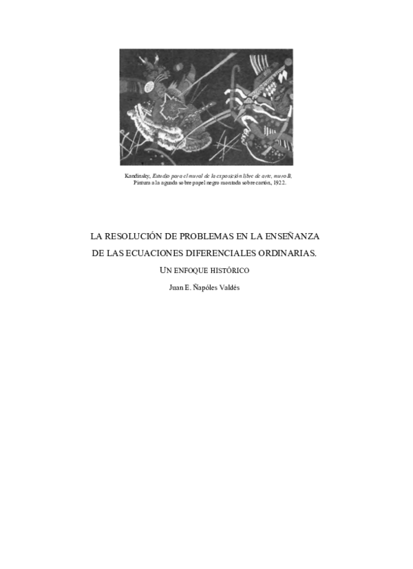 Pdf La Resolución De Problemas En La Enseñanza De Las Ecuaciones 2073