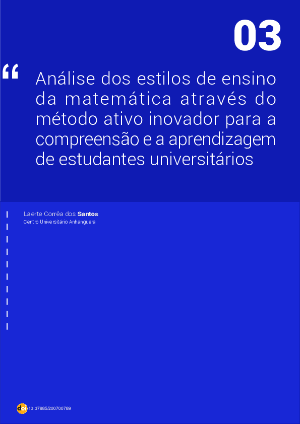 (PDF) Análise Dos Estilos De Ensino Da Matemática Através Do Método ...