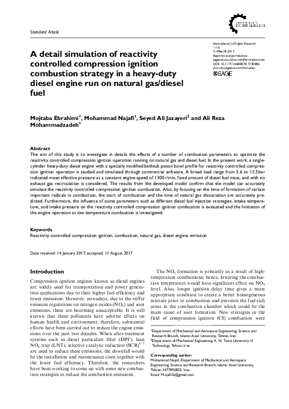 (PDF) A detail simulation of reactivity controlled compression ignition ...