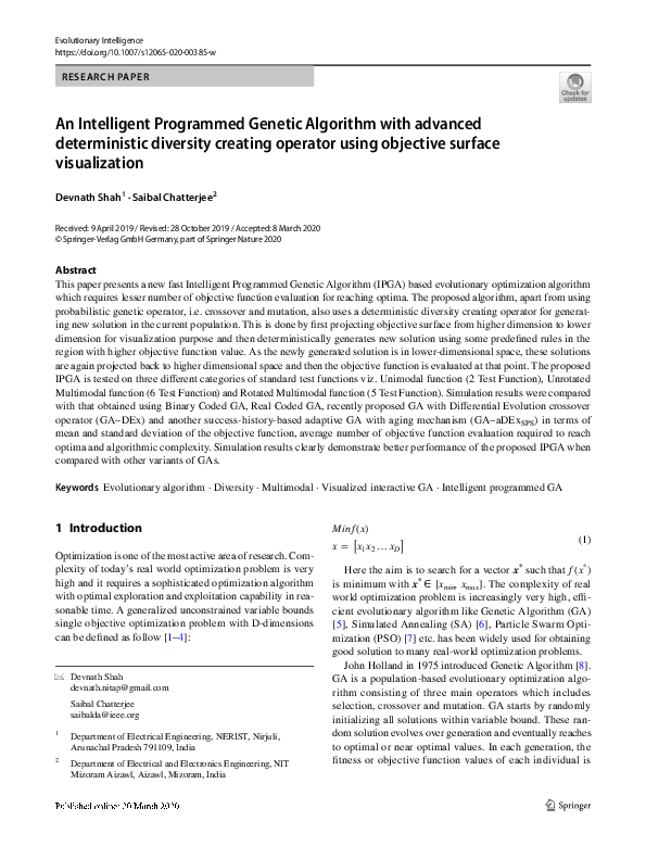 (PDF) An Intelligent Programmed Genetic Algorithm with advanced deterministic diversity creating ...
