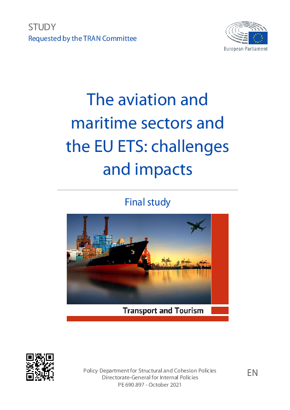 (PDF) The aviation and maritime sectors and the EU ETS System ...