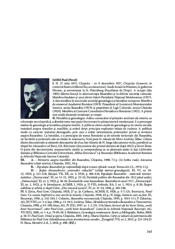 (PDF) Paul Gore