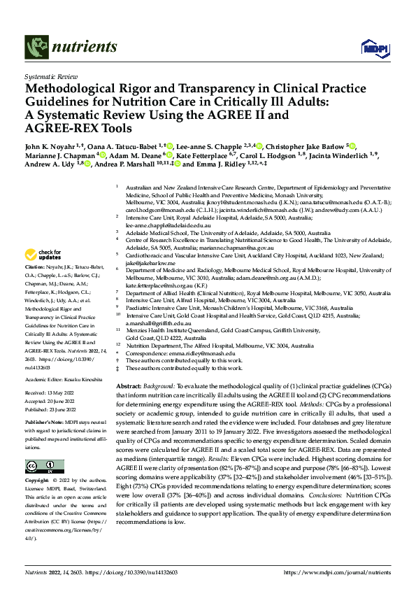 (PDF) Methodological Rigor and Transparency in Clinical Practice ...