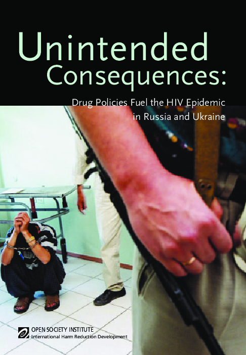 (PDF) Unintended consequences: drug policies fuel the HIV epidemic in Russia and Ukraine | Kasia ...
