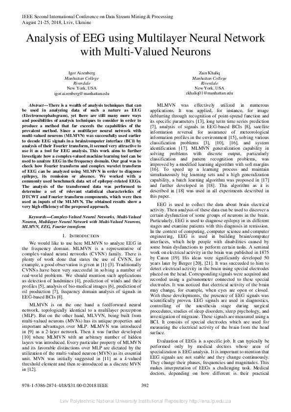 (PDF) A Comparative Study on Classification of Sleep Stage Based on EEG Signals Using Feature ...