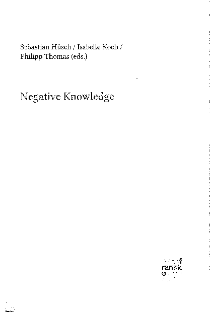 (PDF) Languages of ineffability: the rediscovery of apophaticism in ...