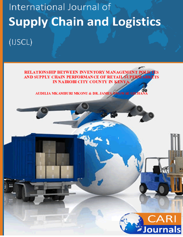 (PDF) Relationship Between Inventory Management Policies and Supply Chain Performance of Retail ...