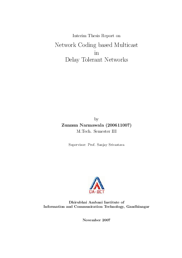 (PDF) M.Tech. Semester III