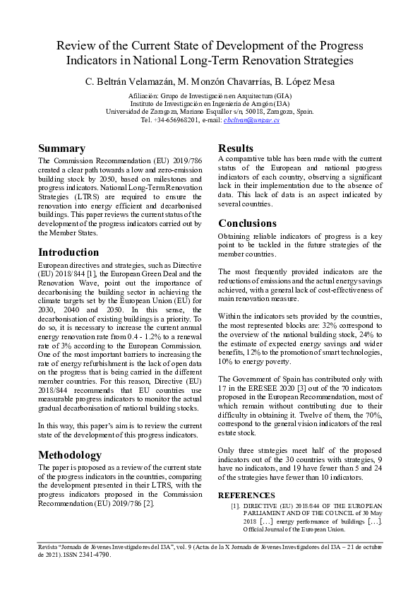 (PDF) Review of the Current State of Development of the Progress ...
