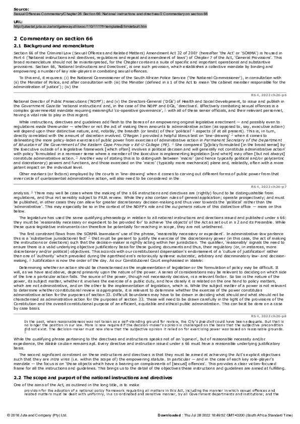 (PDF) Lauren Kohn ‘Commentary on section 66: National Instructions ...